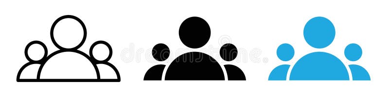 Team Icon Featuring Collaborative Efforts and Group Work, Ideal for ...