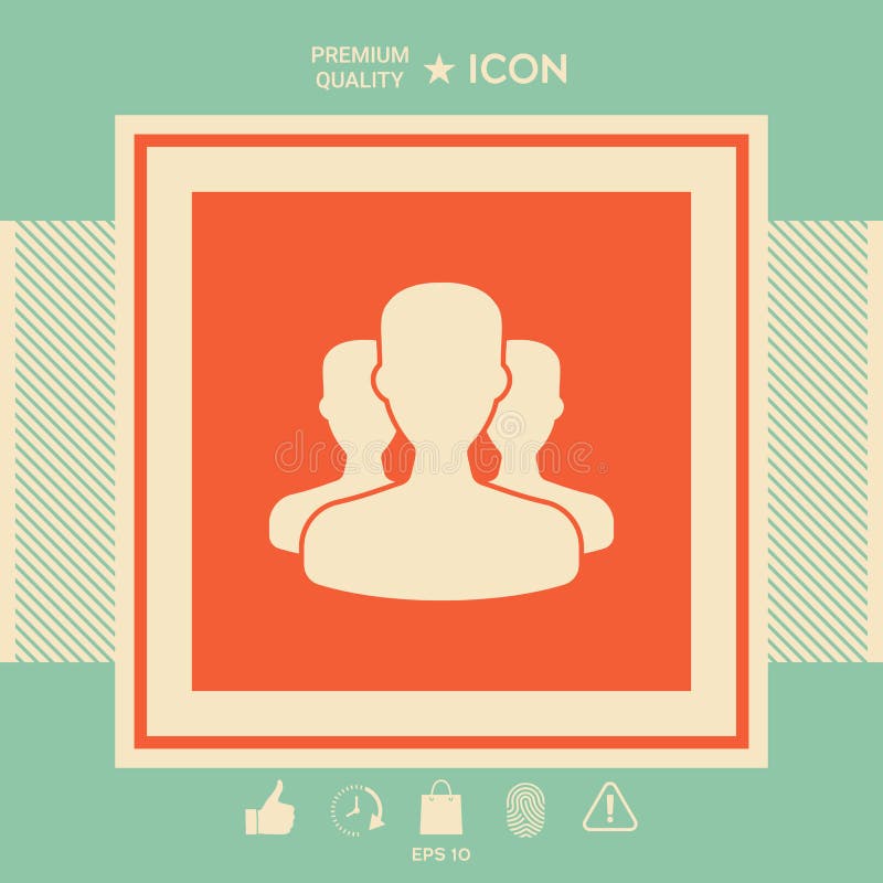 Team Icon Symbol ilustração do vetor. Ilustração de parceria - 118220757