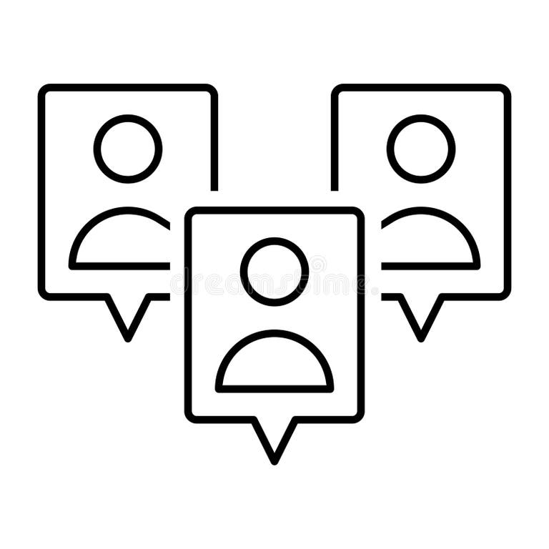 Team Icon Vector. Developer Illustration Sign. Programmer Symbol ...