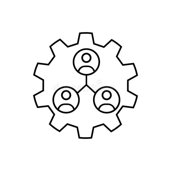 Team Icon Vector. Developer Illustration Sign. Programmer Symbol ...