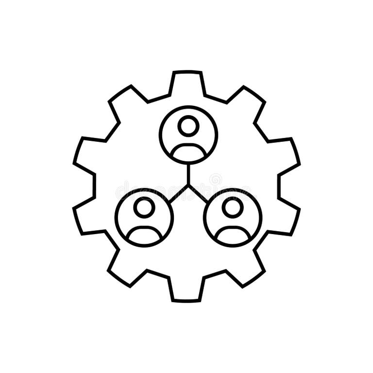 Team Icon Vector. Developer Illustration Sign. Programmer Symbol ...