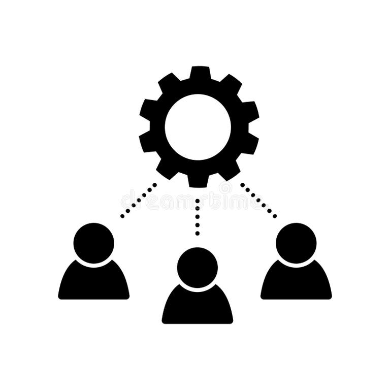 Team Icon Vector. Developer Illustration Sign. Programmer Symbol ...