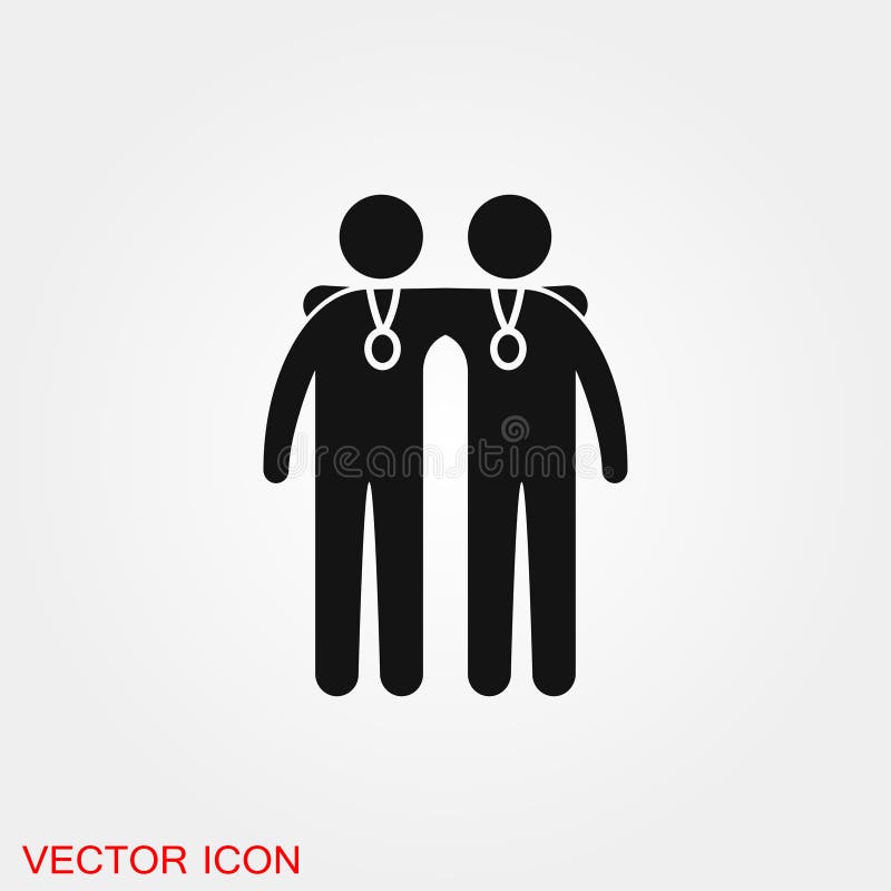 Team Icon Vector Sign Symbol for Design Stock Illustration ...
