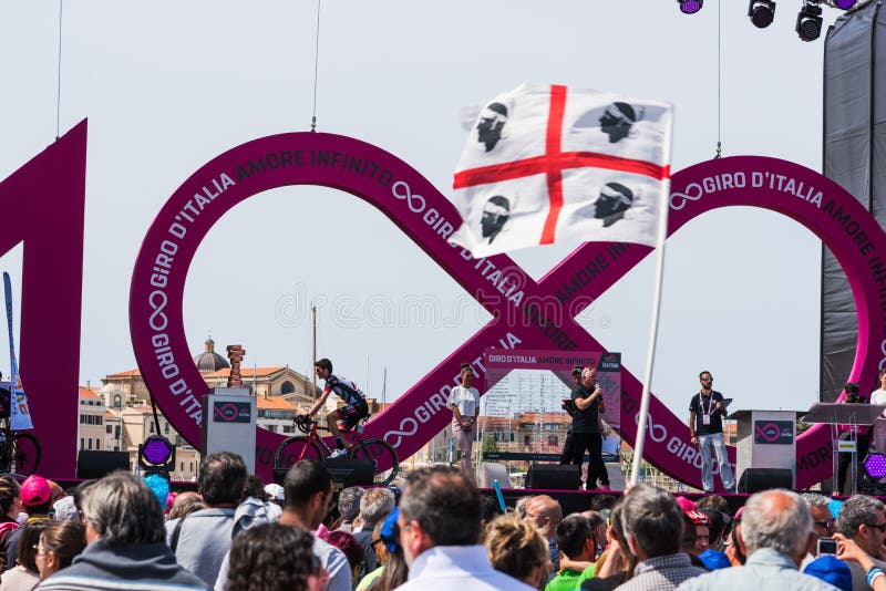 Team Introduction on 100th Giro D`Italia Opening Day Editorial Photo ...