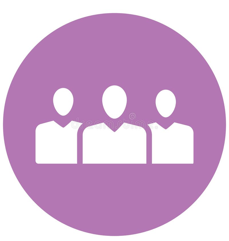Team Isolated Vector Icon that Can Be Easily Modified or Edited. Stock ...