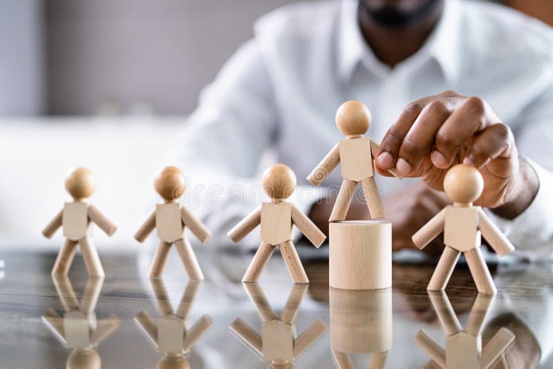 Team Lead Business Strategy Management Stock Photo - Image of lead ...