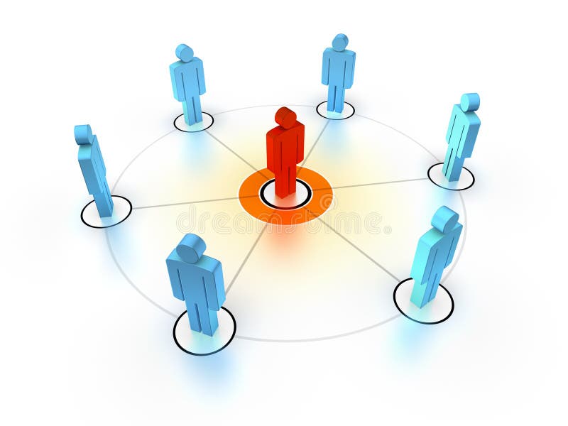 Team Leader stock illustration. Illustration of contact - 10388956