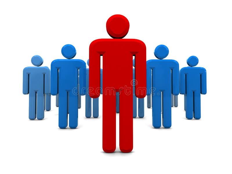 Team with leader stock illustration. Illustration of incentive - 11515309