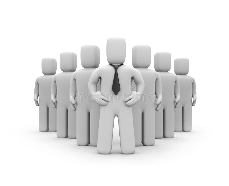 Strong Team stock illustration. Illustration of company - 13509719