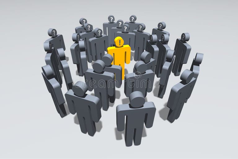 Team Leader Question Mark Stock Illustrations – 699 Team Leader ...