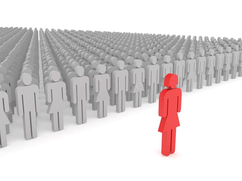 Team leader stock vector. Illustration of concept, follow - 40372777