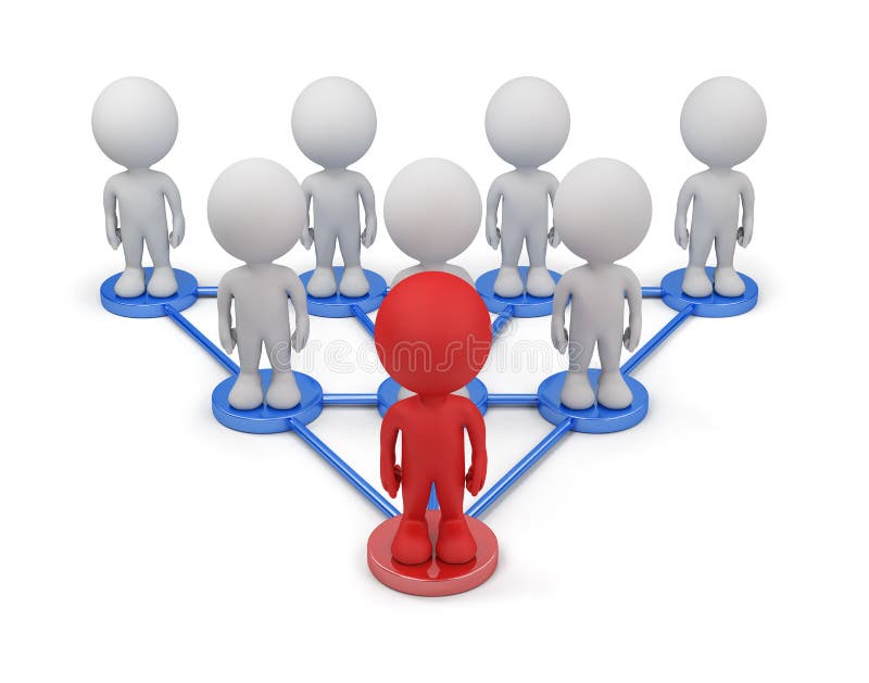 Team leader stock illustration. Illustration of force - 36616002