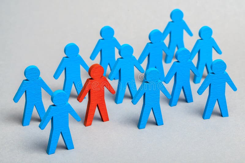 Team Leader. HR. the Right Choice of Staff Stock Image - Image of ...