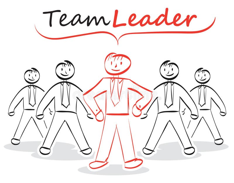 Team Leader stock vector. Illustration of background - 60659862