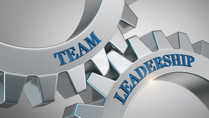 Team leadership concept stock illustration. Illustration of teams ...
