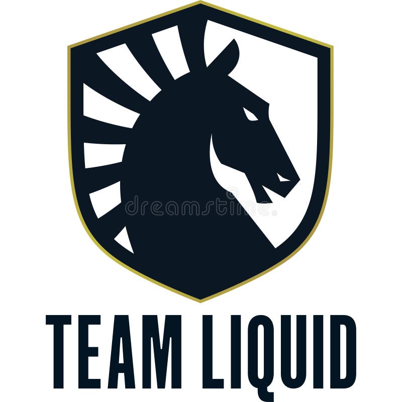 Team liquid sports logo stock illustration. Illustration of release ...