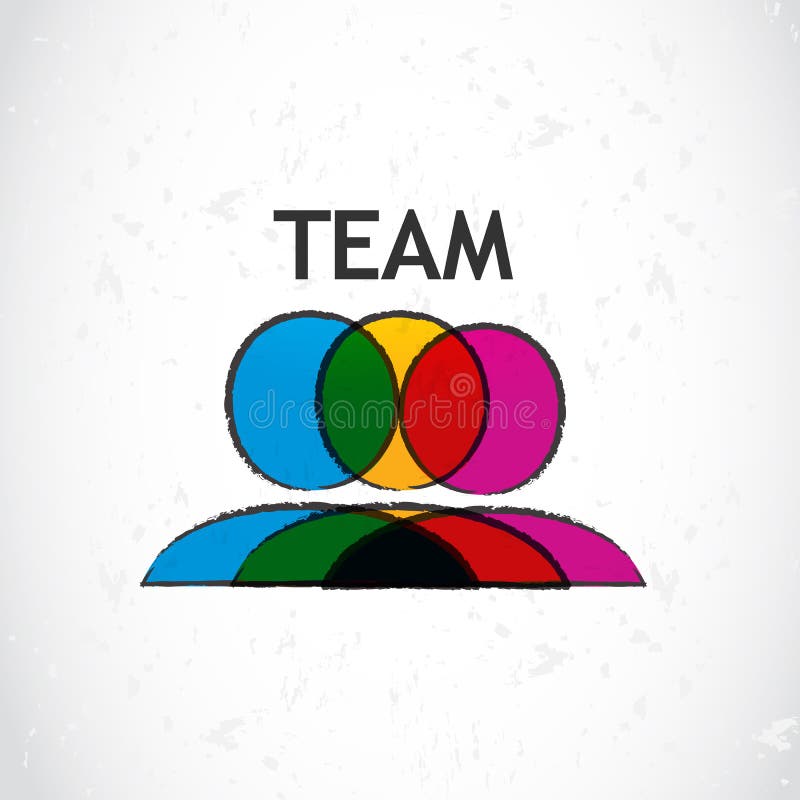 Team Logo illustrazione vettoriale. Illustrazione di estratto - 34110181
