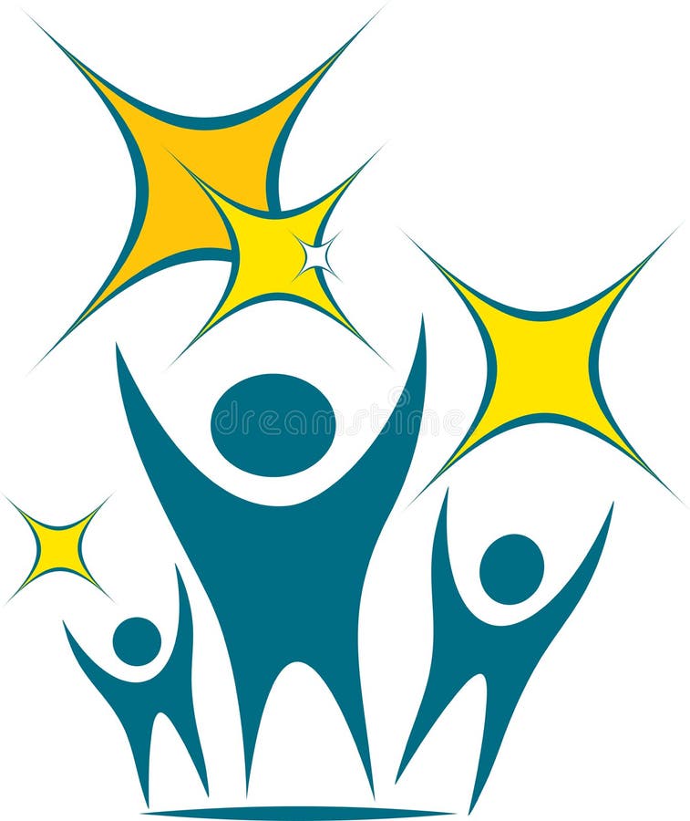 Star team logo stock vector. Illustration of abstract - 41323572