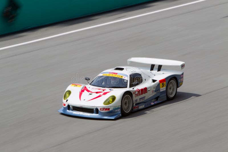 Team Mach at the SuperGT Race Editorial Stock Image - Image of touring ...