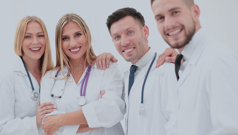 Team of Medical Professionals Working at the Medical Office. Stock ...