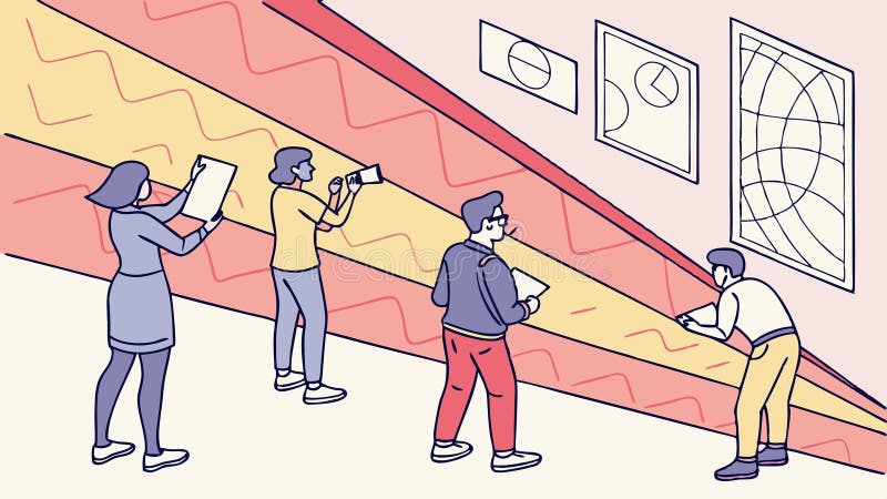 Team Meeting or Study Group Discussion Around Table Vector Design ...