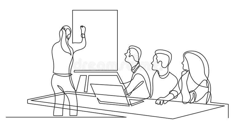 Line Drawing Leadership Stock Illustrations – 10,855 Line Drawing ...
