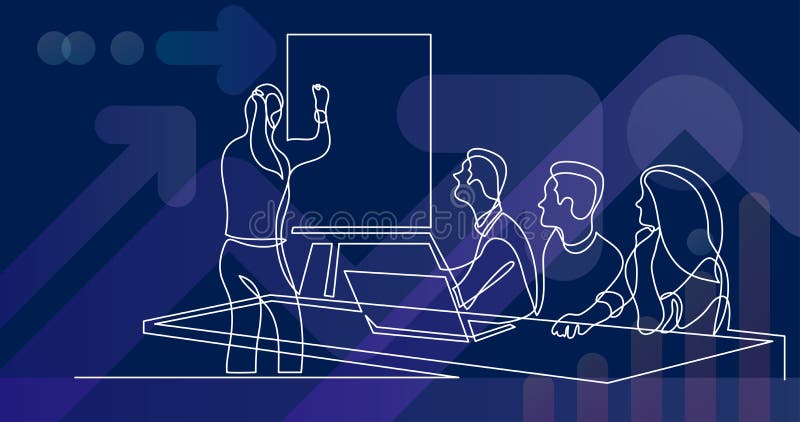 Line Drawing Team Member Stock Illustrations – 883 Line Drawing Team ...