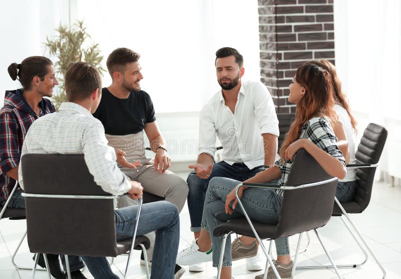 Team Members Argue at the Workshop Stock Image - Image of boardroom ...