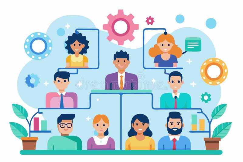 Team Members Engage in Performance Management Discussions in a Flat ...