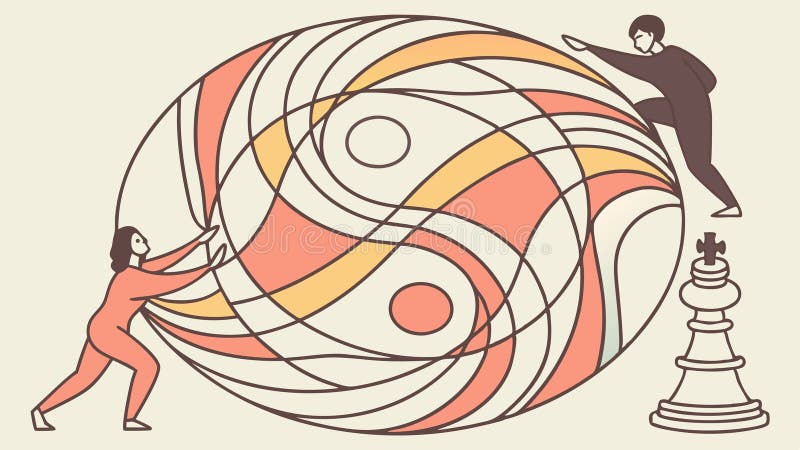 Team Moving a Chess Piece, Symbolizing Strategy and Collaboration ...