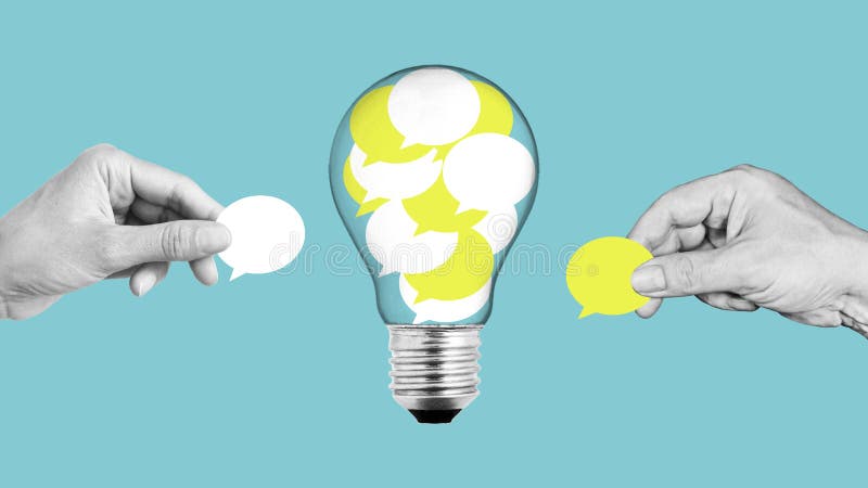 Team Opinion and New Idea during Meeting, Discussion or Conversation ...