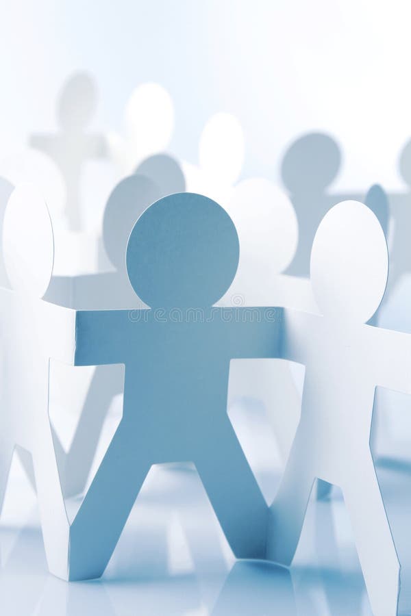 1,110 Team Paper Doll People Holding Hands Stock Photos - Free ...