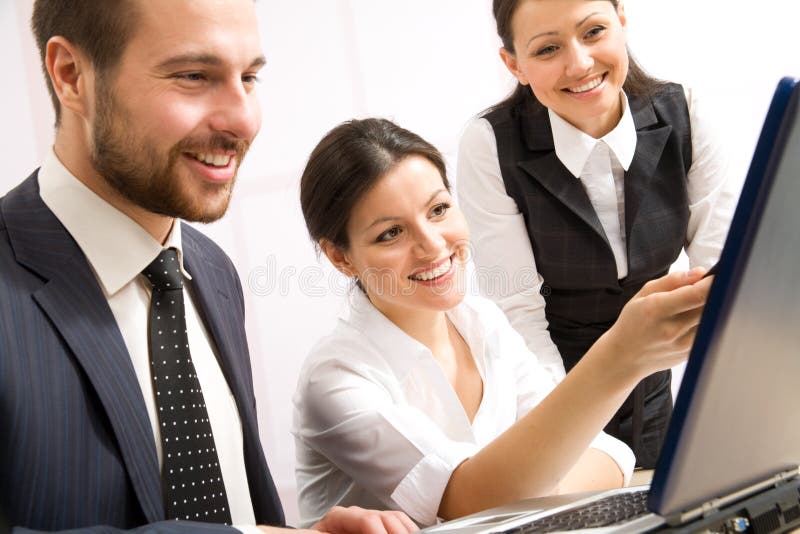 Team of people stock photo. Image of portable, group - 18817364