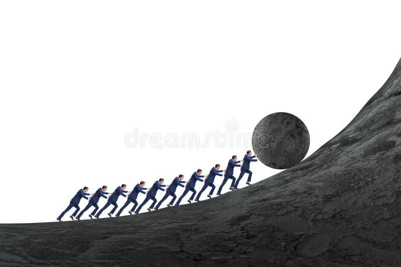 278 Man Pushing Boulder Stock Photos - Free & Royalty-Free Stock Photos ...