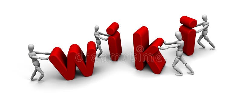 Two People Pushing Against Wall Stock Illustration - Illustration of ...