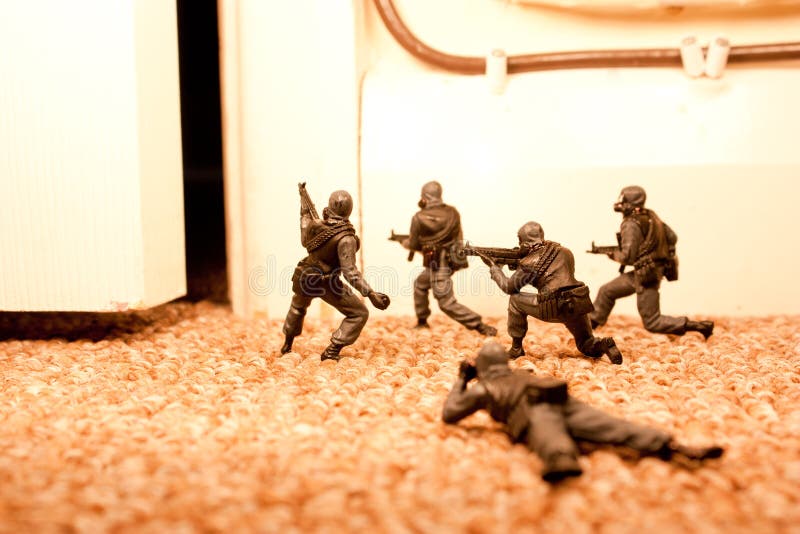 Special Forces Raid stock photo. Image of commando, adults - 121352434