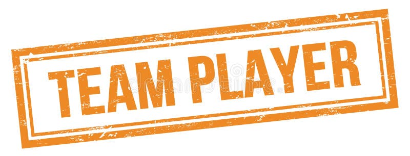 Team Player Rubber Stamp Stock Illustrations – 233 Team Player Rubber ...