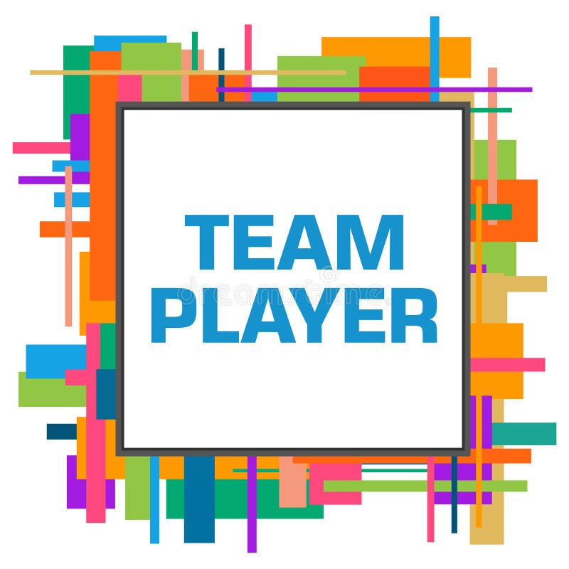Team Player Business Texture Square Green Blue Horizontal Stock ...