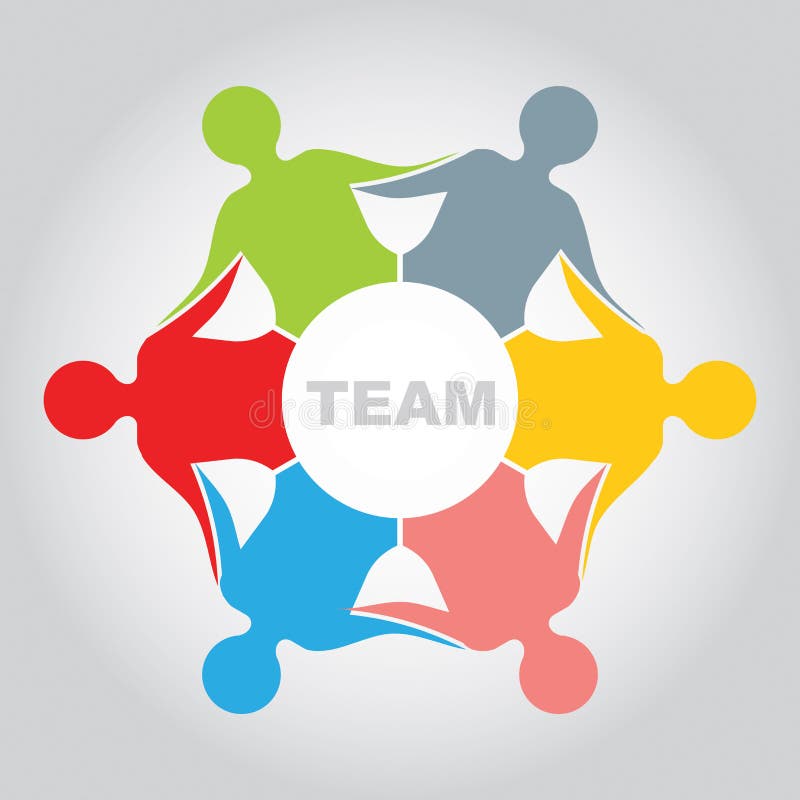 Team - Presentation Concept Stock Vector - Illustration of community ...