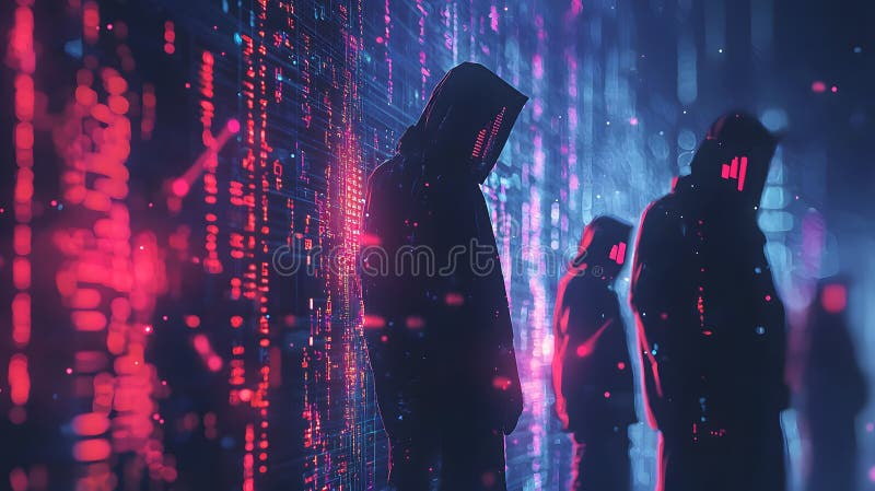 Team Preventing Security Threats in Digital Environment Stock ...