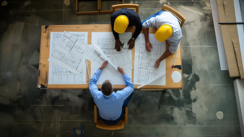 Team of Project Managers Planning and Coordinating Tasks for a Large ...