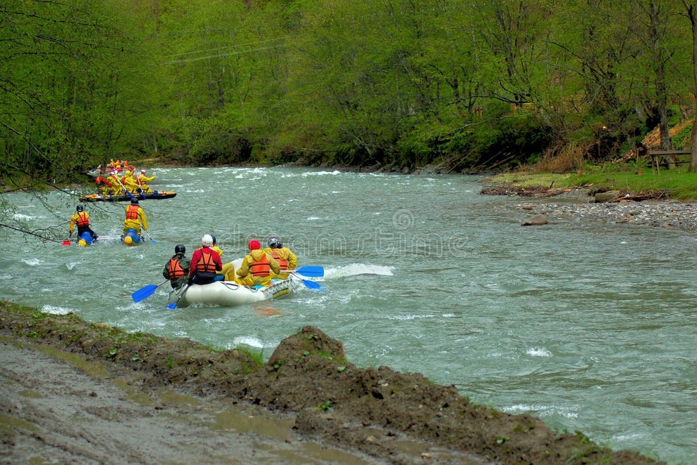 Team rafting stock image. Image of danger, rural, active - 10782157