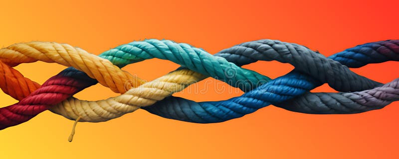 Team Rope Diverse Strength Connect Partnership Together Teamwork Unity ...