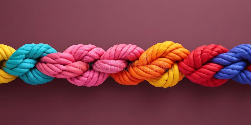 Team Rope Diverse Strength Connect Partnership Together Teamwork Unity ...