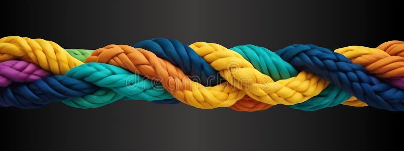 Team Rope Diverse Strength Connect Partnership Together Teamwork Unity ...
