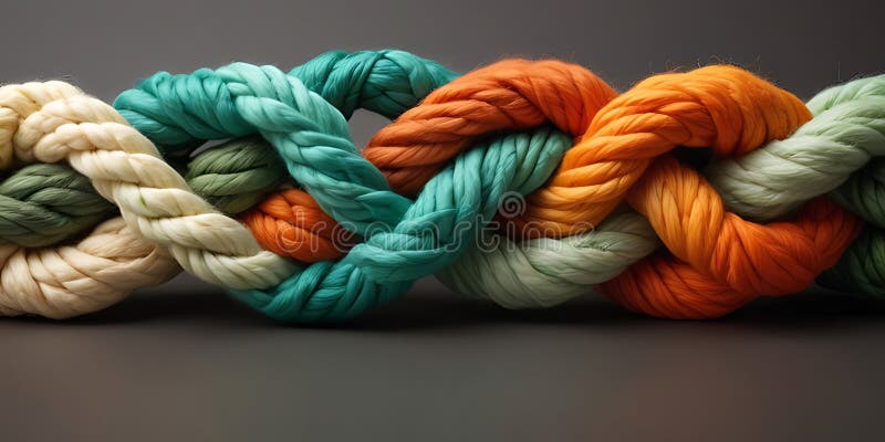 Team Rope Diverse Strength Connect Partnership Together Teamwork Unity ...