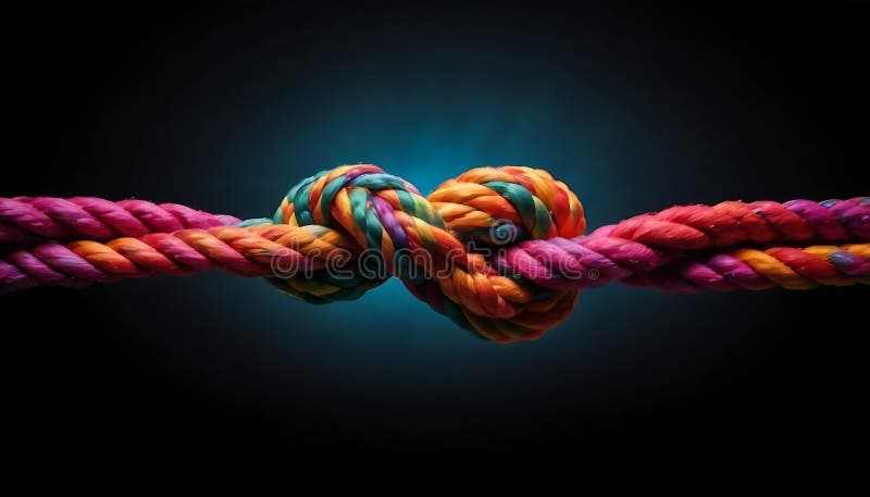 Team Rope Diverse Strength Connect Partnership Together Teamwork Unity ...