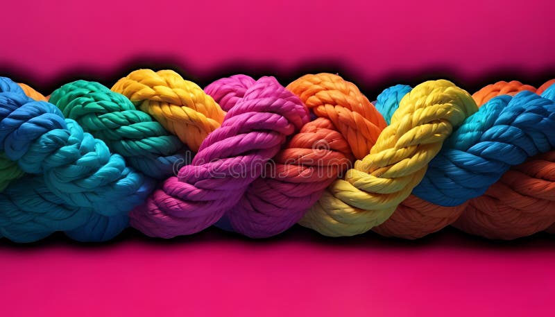 Team Rope Diverse Strength Connect Partnership Together Teamwork Unity ...