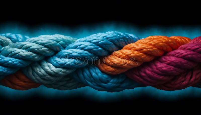 Team Rope Diverse Strength Connect Partnership Together Teamwork Unity ...
