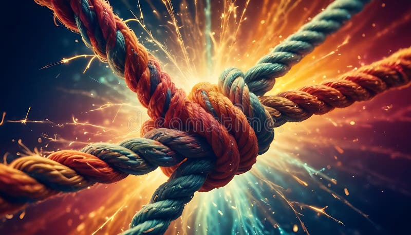 Team Rope Diverse Strength Connect Partnership Together Teamwork Unity ...